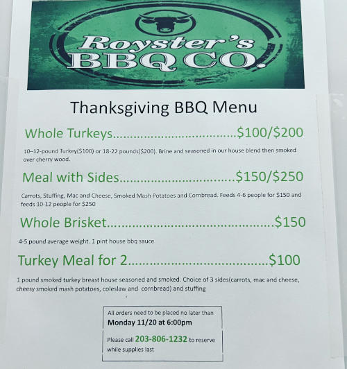 MENU / ORDER ONLINE | Royster's BBQ Co.